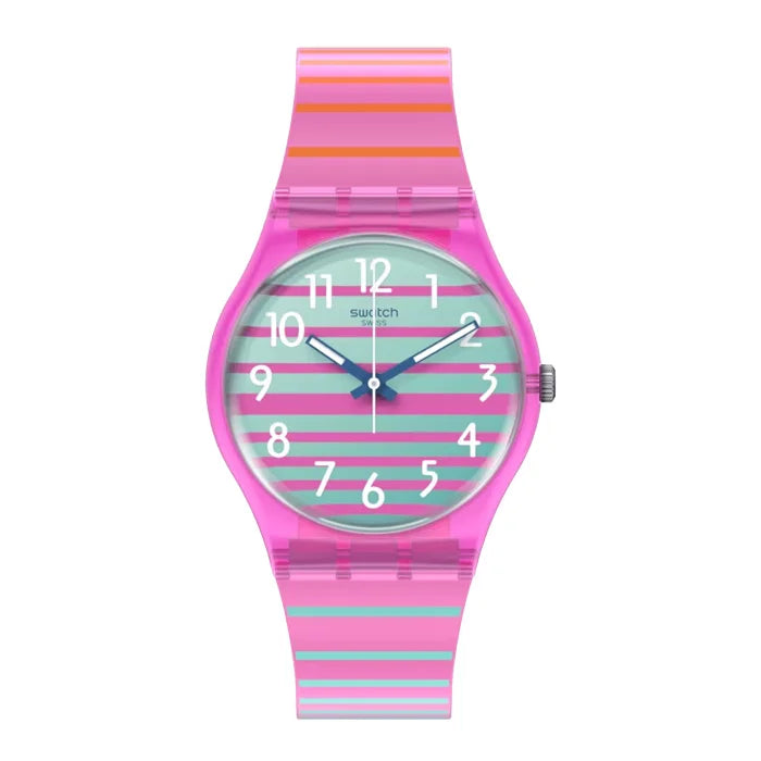 Montre Swatch ELECTRIFYING SUMMER pour femme SO28P105 – Bijouterie Jamil